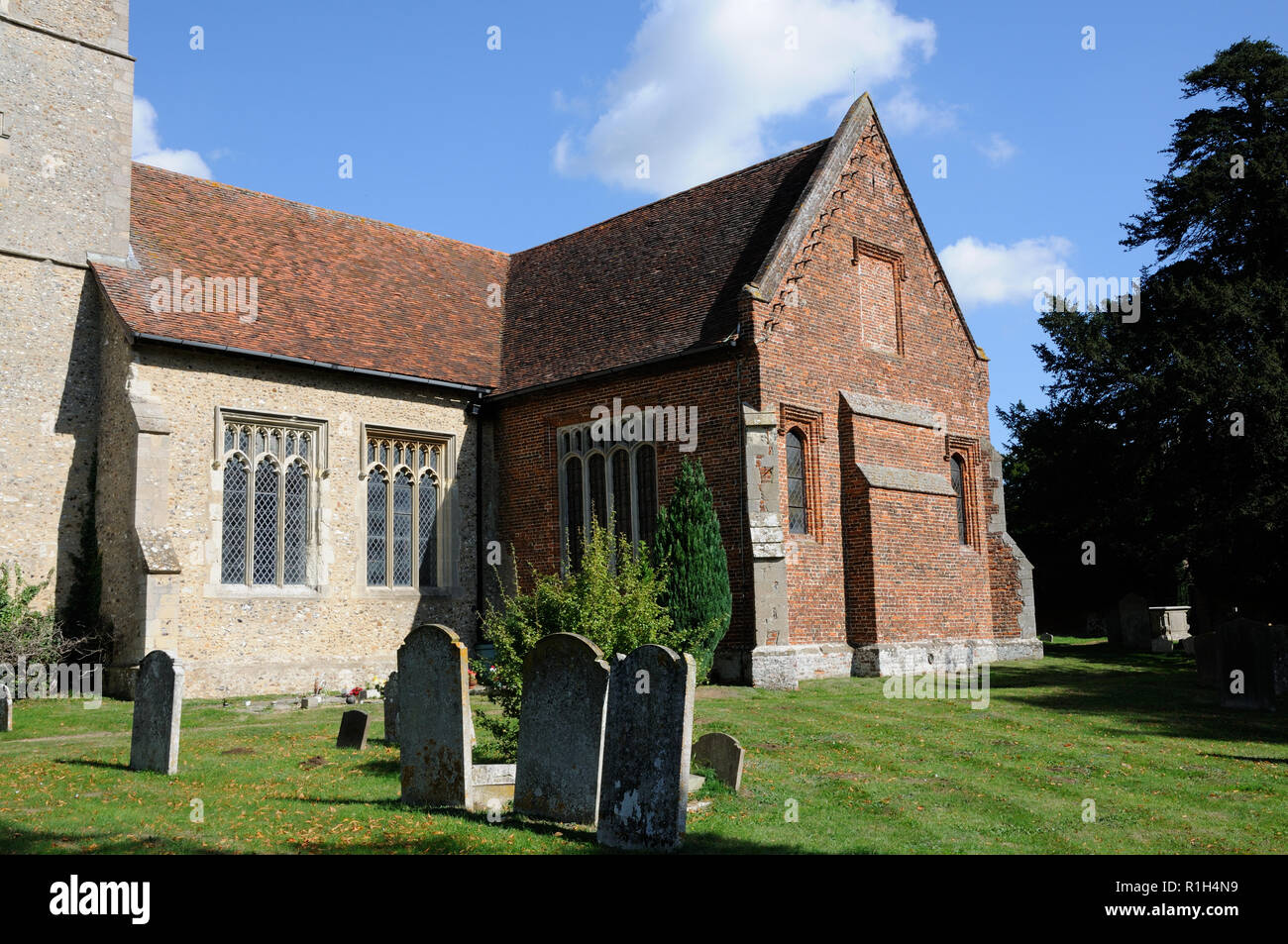 St Dunstans Church, Hunsdon, Hertfordshire, has a fifteenth century ...