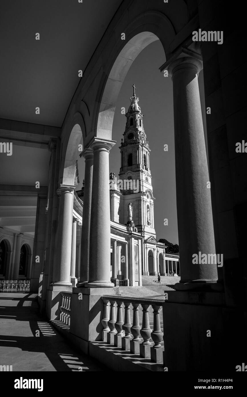 Fátima is the centre of the Catholic religion in Portugal Stock Photo ...