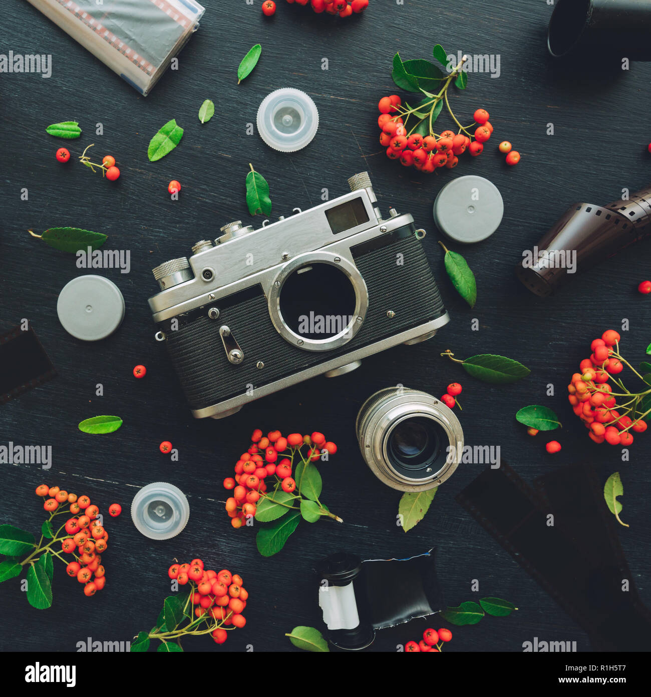 Flat lay photo hi-res stock photography and images - Alamy