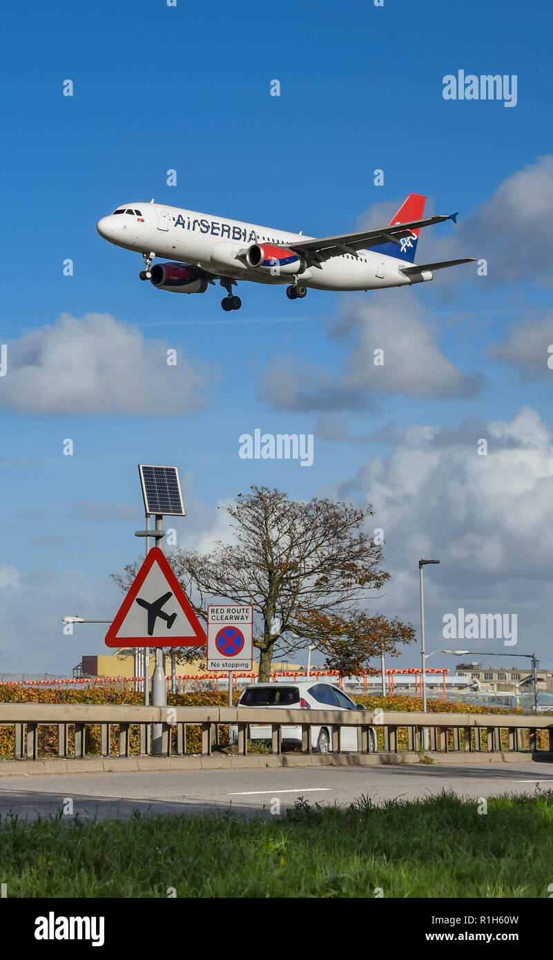 Warning low flying aircraft hi-res stock photography and images - Alamy