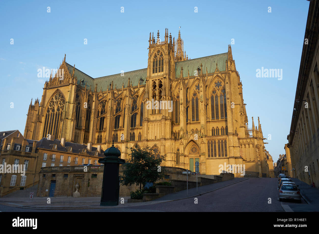 Cathedrale Of Metz Moselle France Stock Photo - Alamy