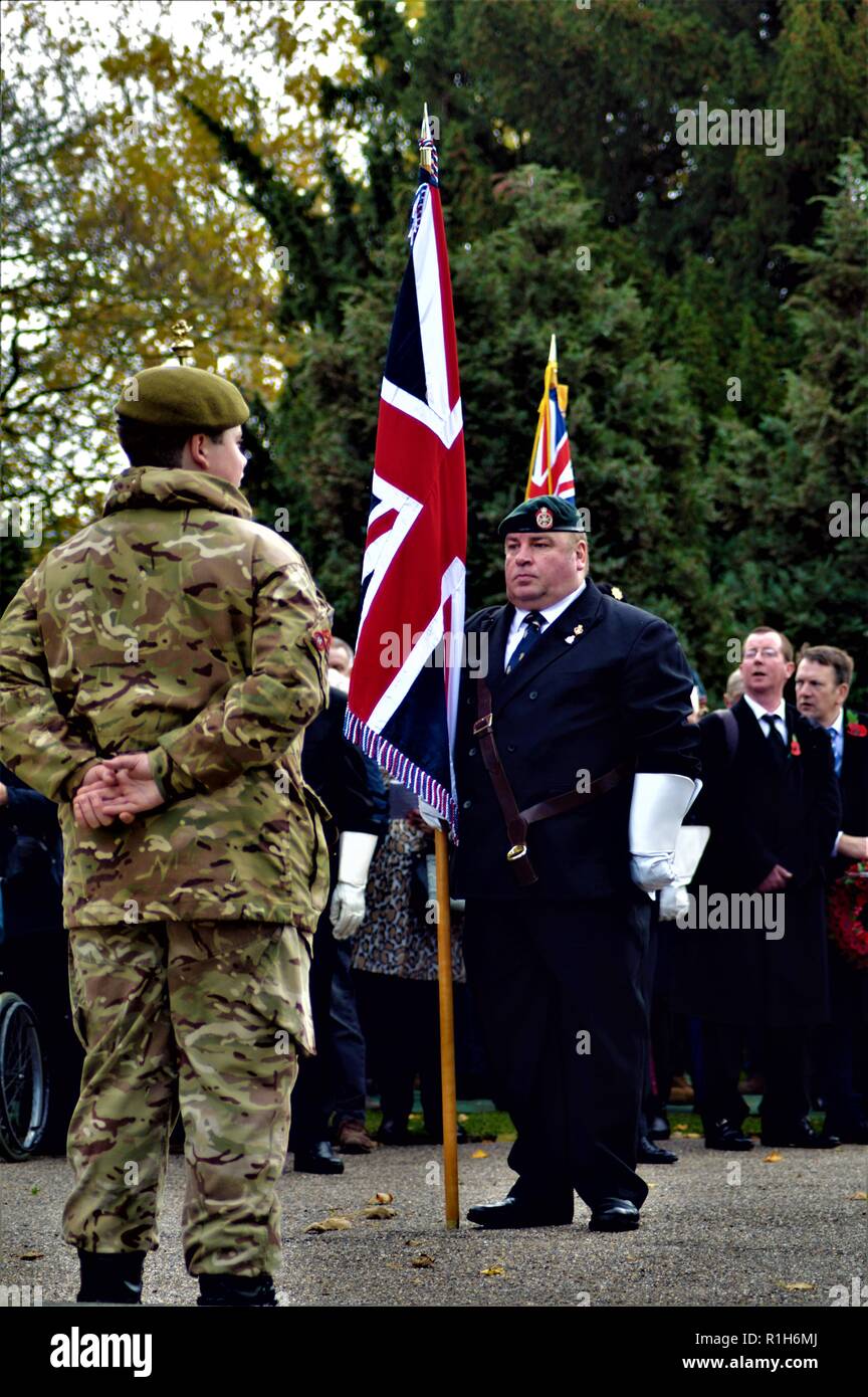 The Royal British Legion Corps and Drums of Romford Memorial Day ...
