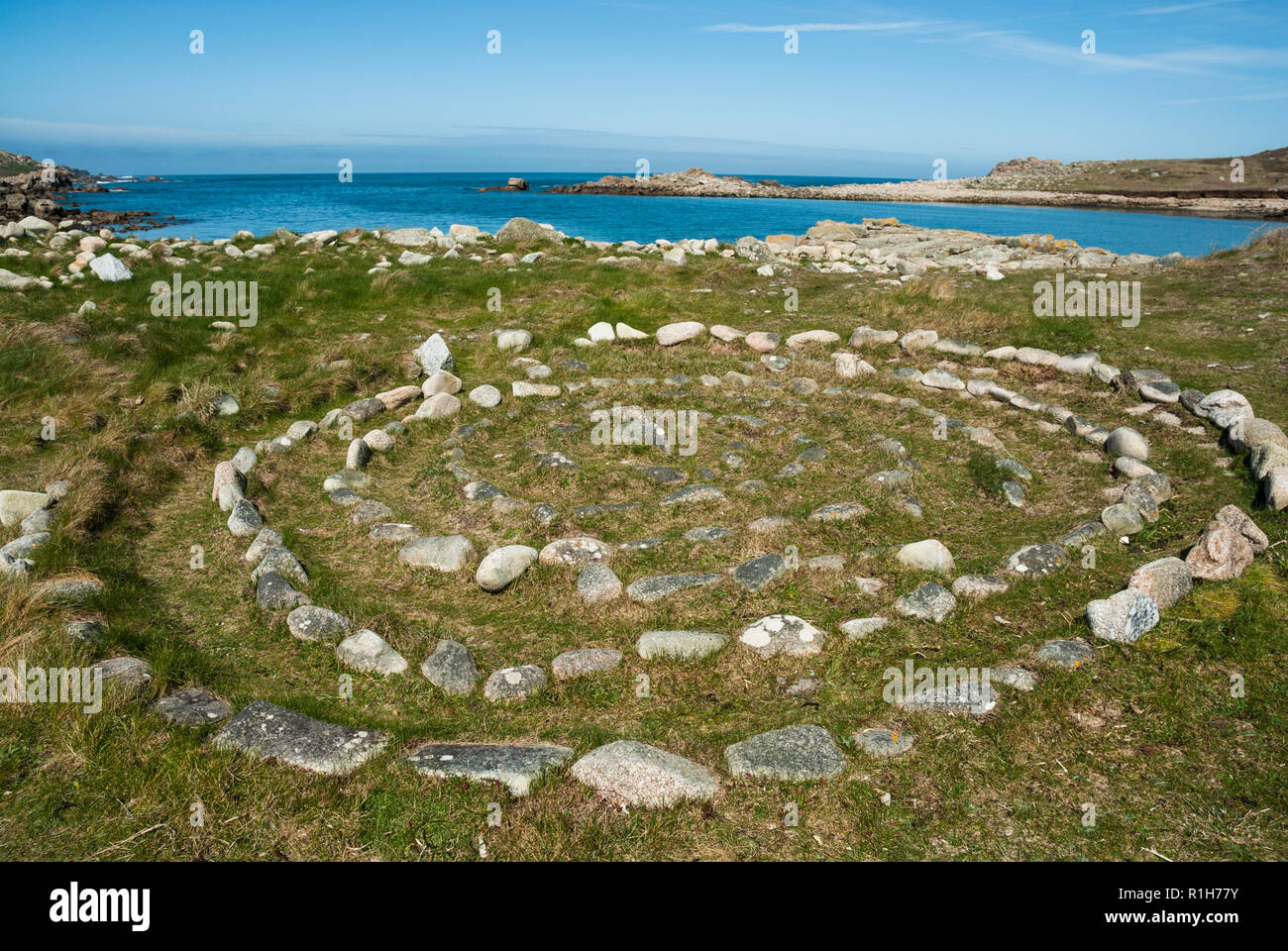 The labyrinth cornwall hi-res stock photography and images - Alamy
