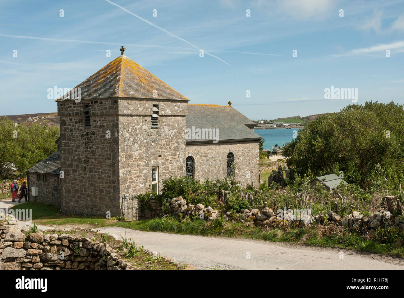 The most westerly church in England in idyllic countryside on Bryher ...