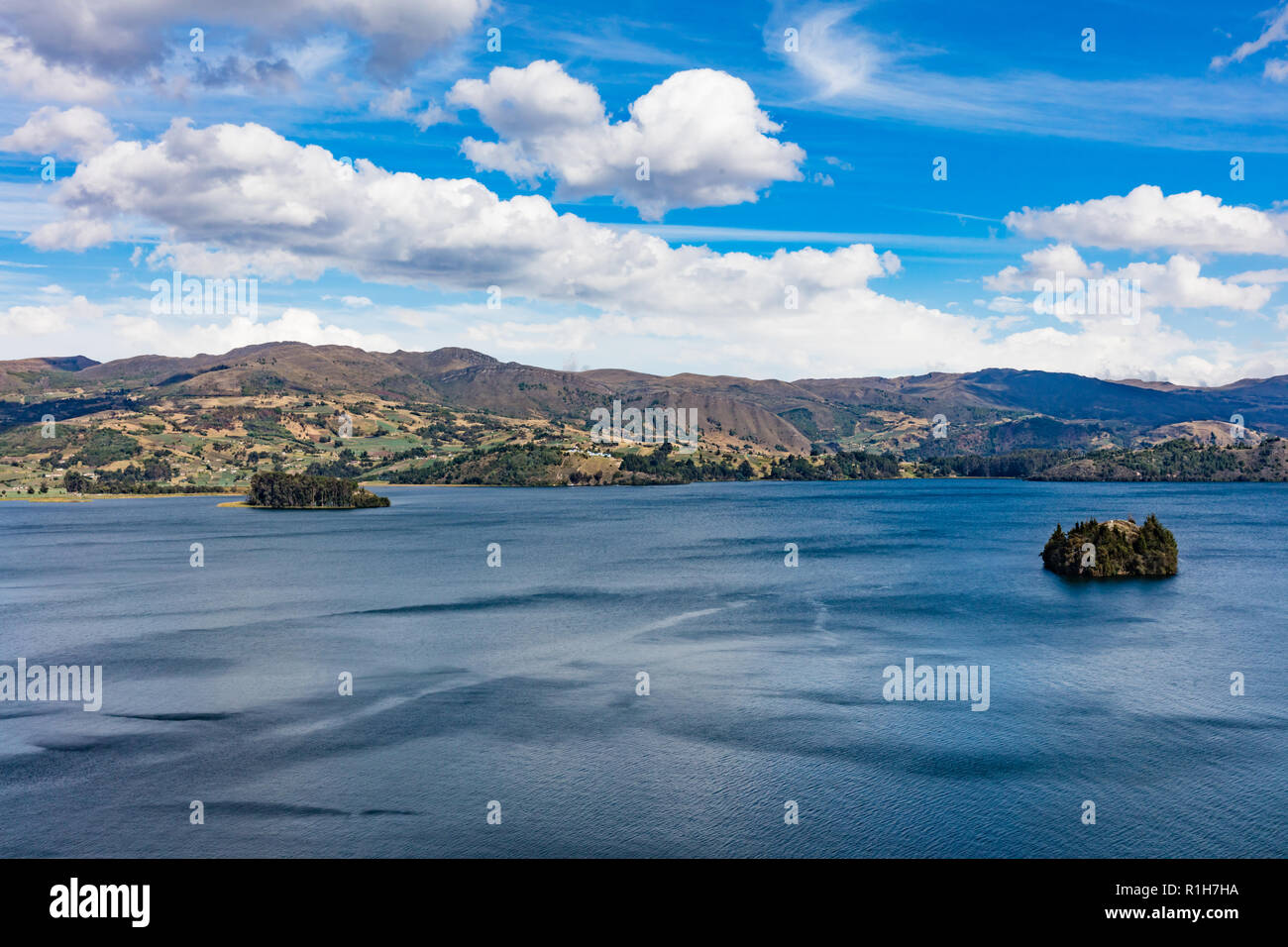 Laguna de Tota Lake Boyaca in Colombia South America Stock Photo - Alamy