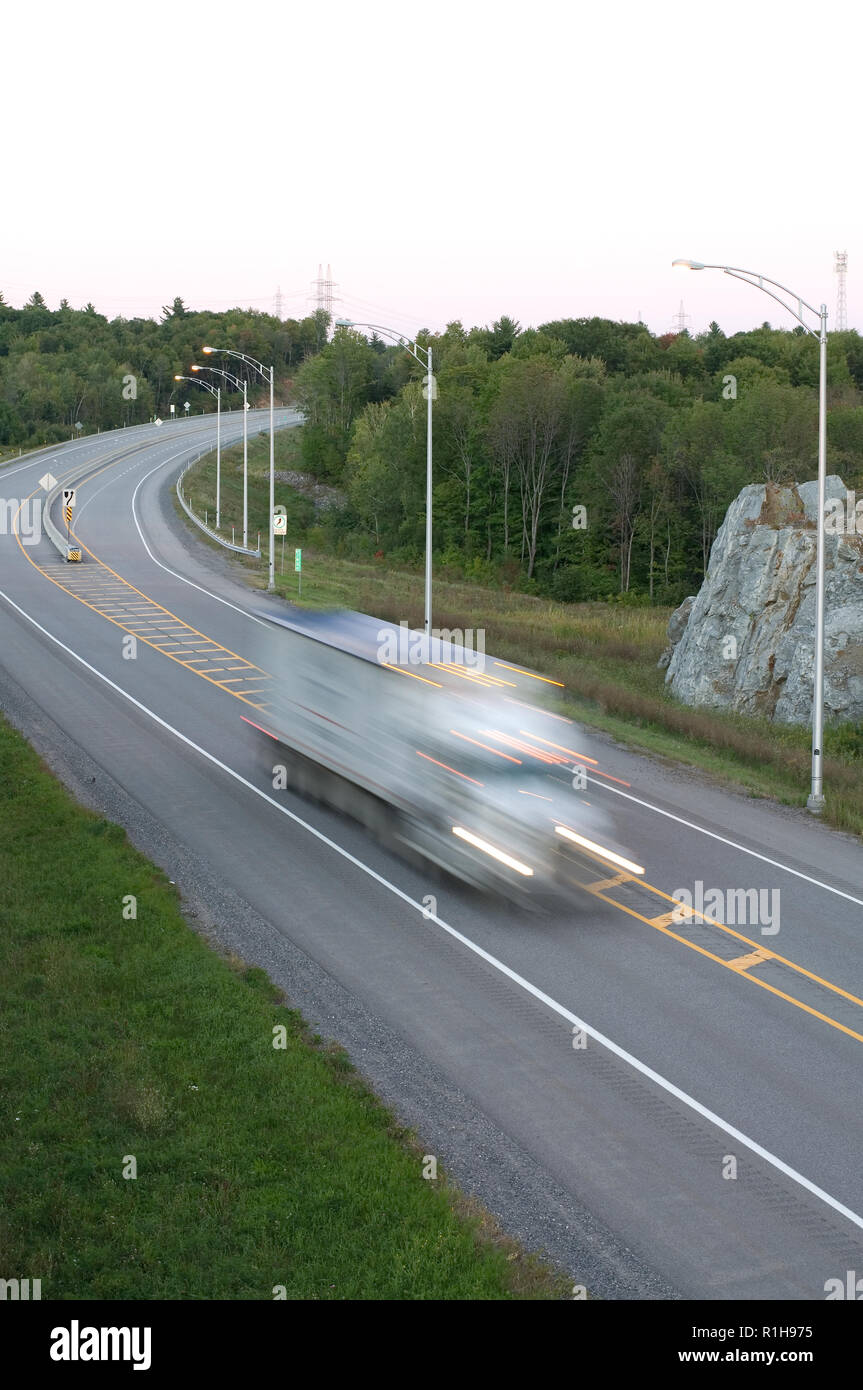 Tractor with caravan hi-res stock photography and images - Alamy