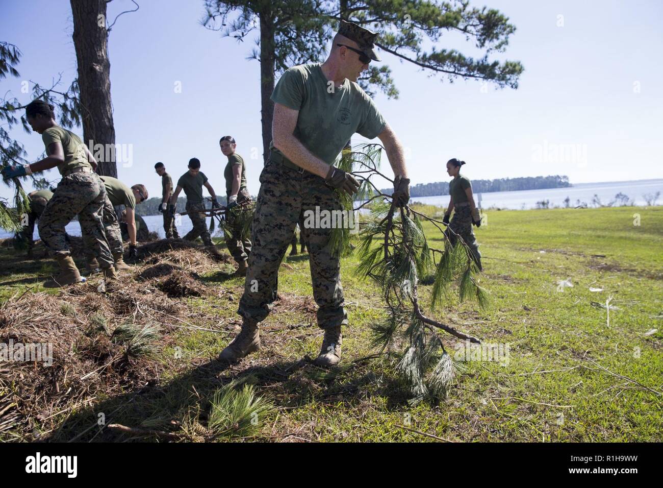 U.S. Marine Corps Staff Sgt. Frank Barbara, squadron gunnery sergeant ...