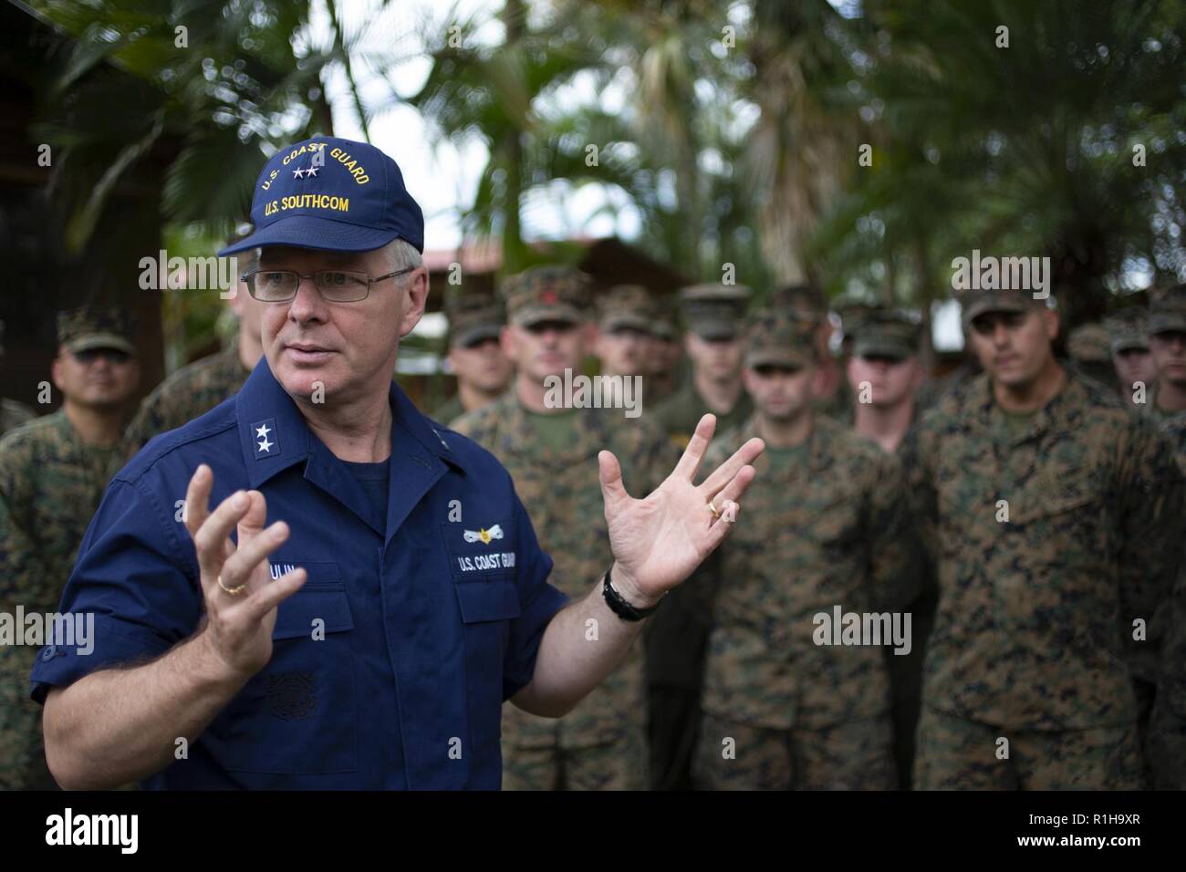 Read Admiral Steven Poulin, United States Southern Command Director of ...