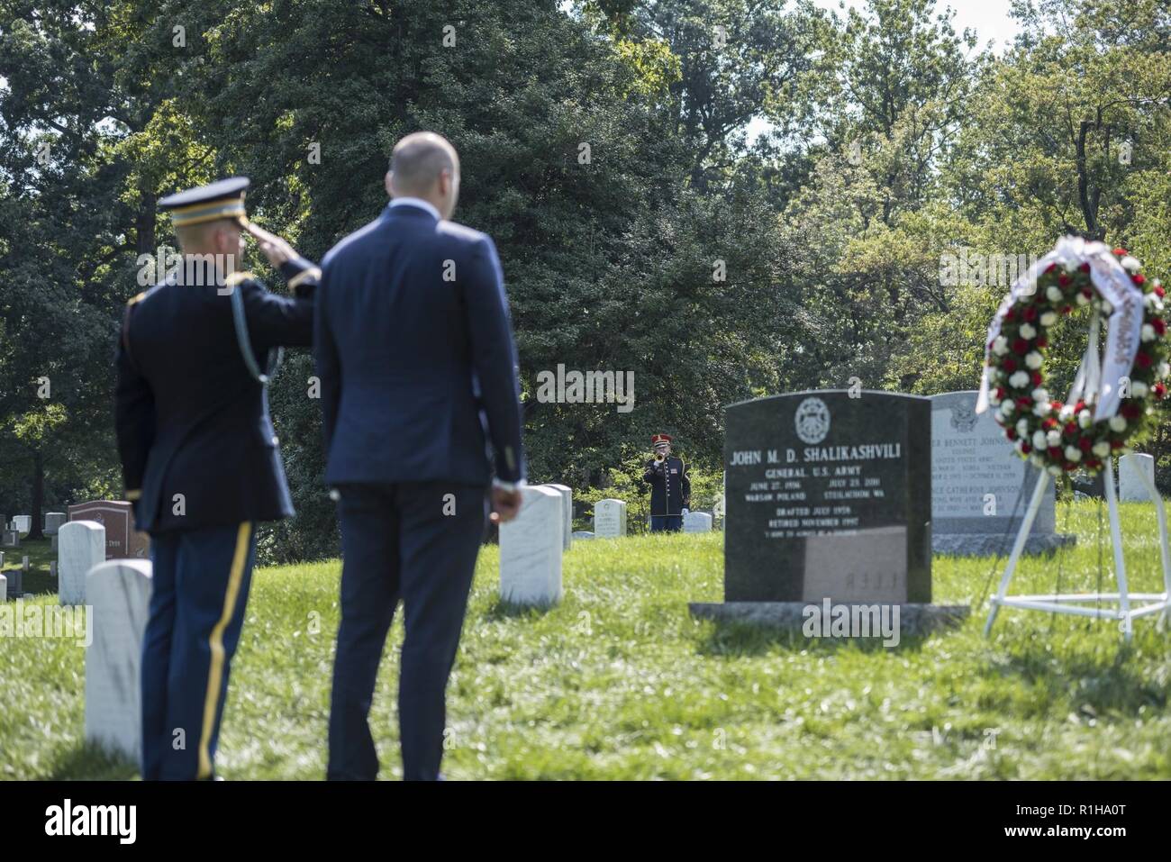 U.S. Army Col. James Tuite IV, regimental commander, 3d U.S. Infantry ...