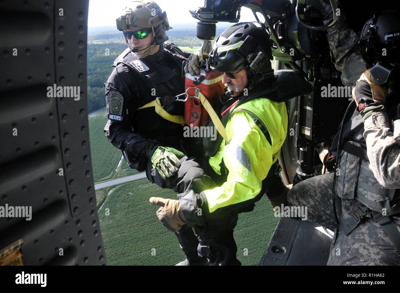 Waterway Conservation Officer Anthony Beers, left, and retired ...