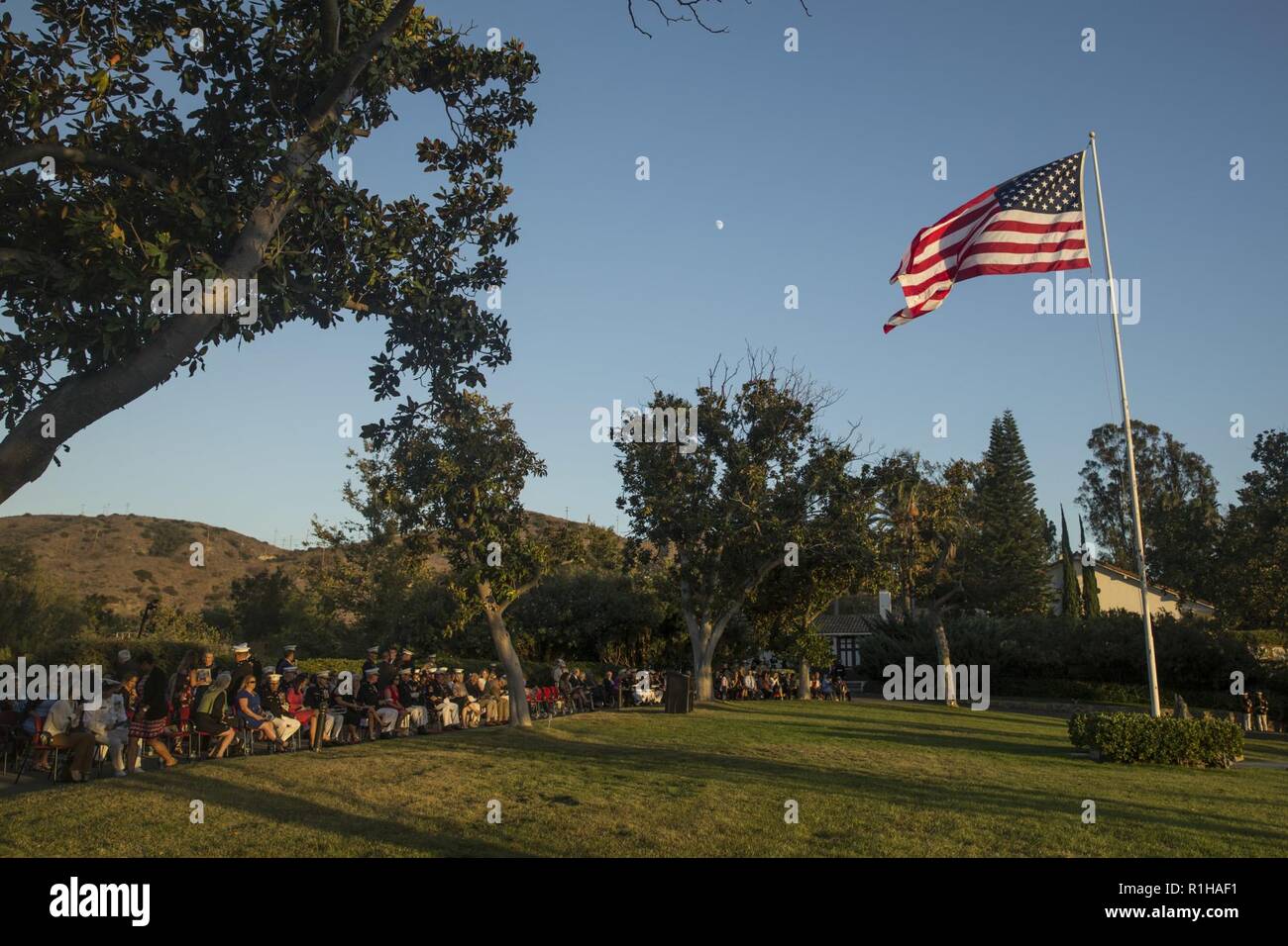 U.S. service members, along with their families and guests from the ...