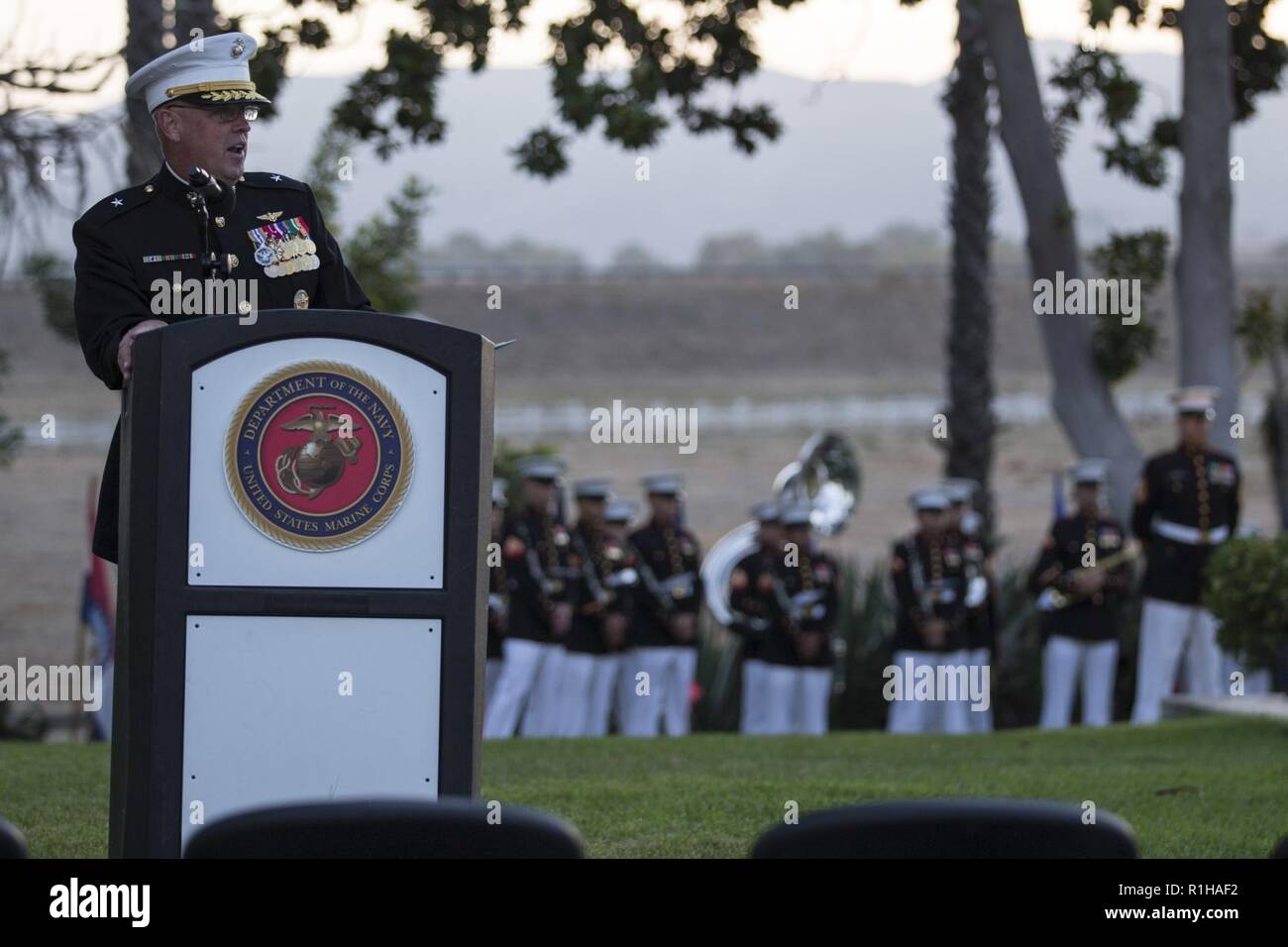 U.S. Marine Corps Brig. Gen. Kevin Killea, commanding general, Marine ...