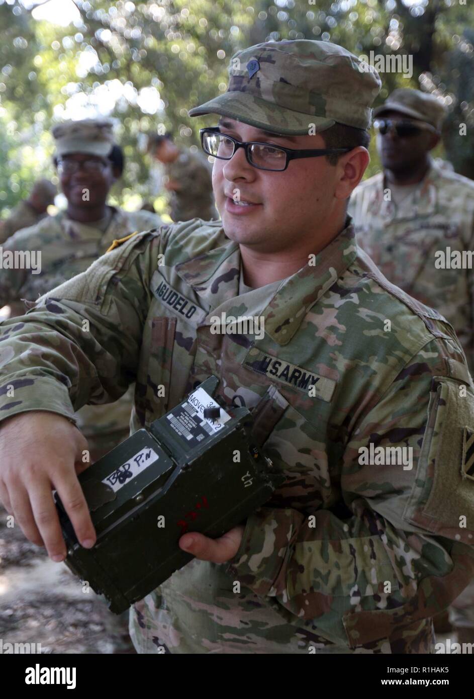 Spc. Raphael Agudelo, a motor transport operator with 396th Composite ...