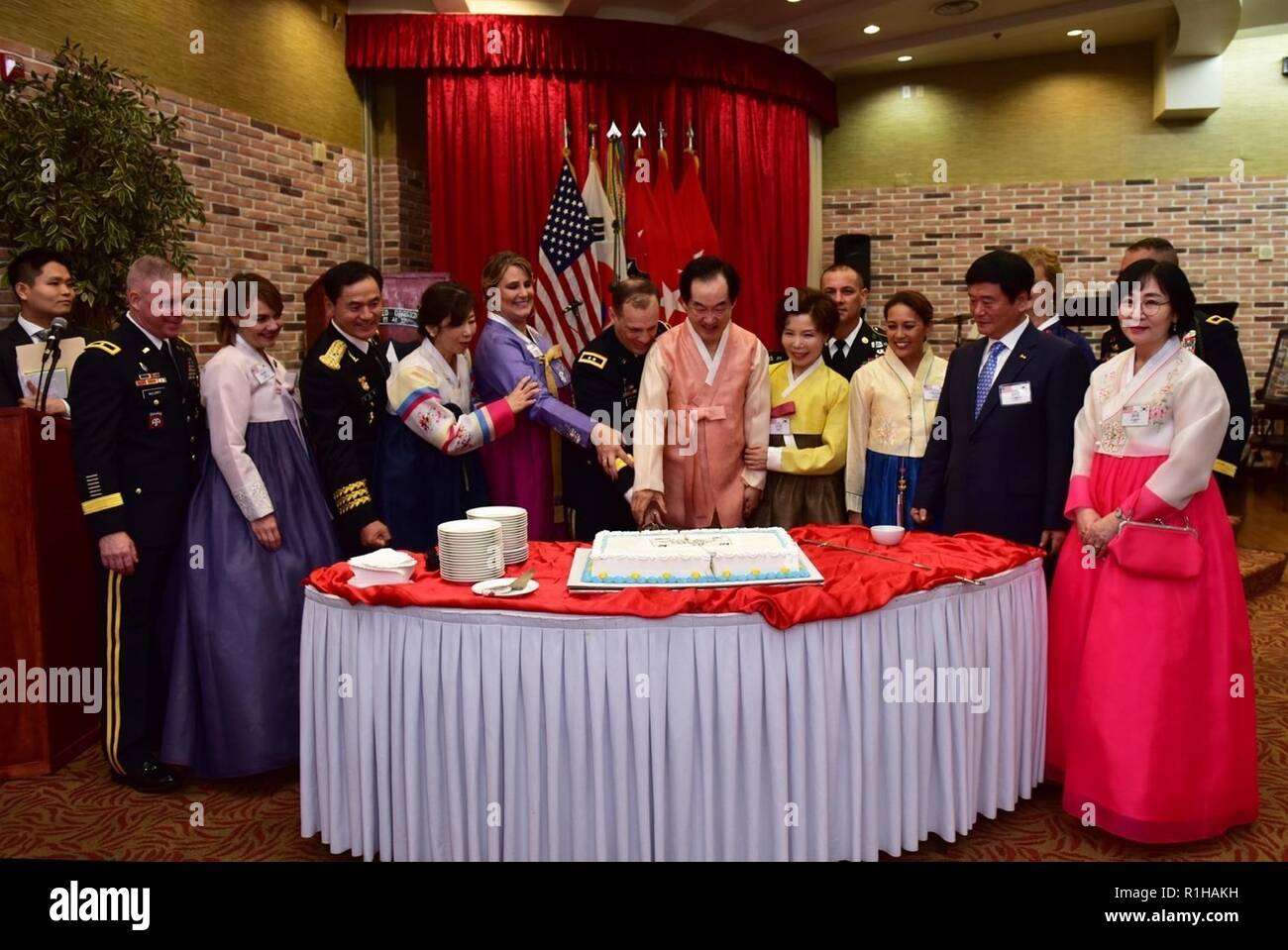 CAMP RED CLOUD, Republic of Korea – Maj. Gen. D. Scott McKean, San Jose, California native and ...