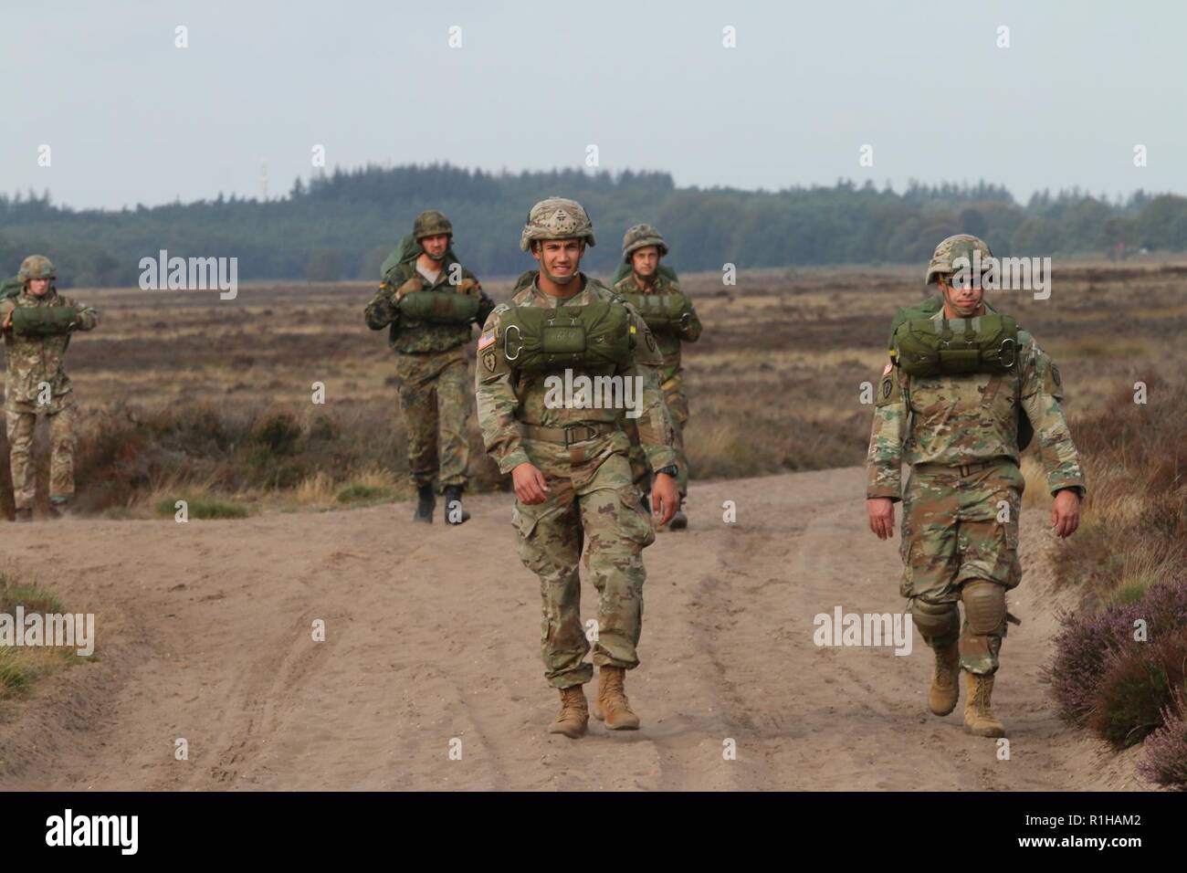 Spc. Mark Freshour, native of New Smyrna Beach and Sfc. Devin Trathen ...