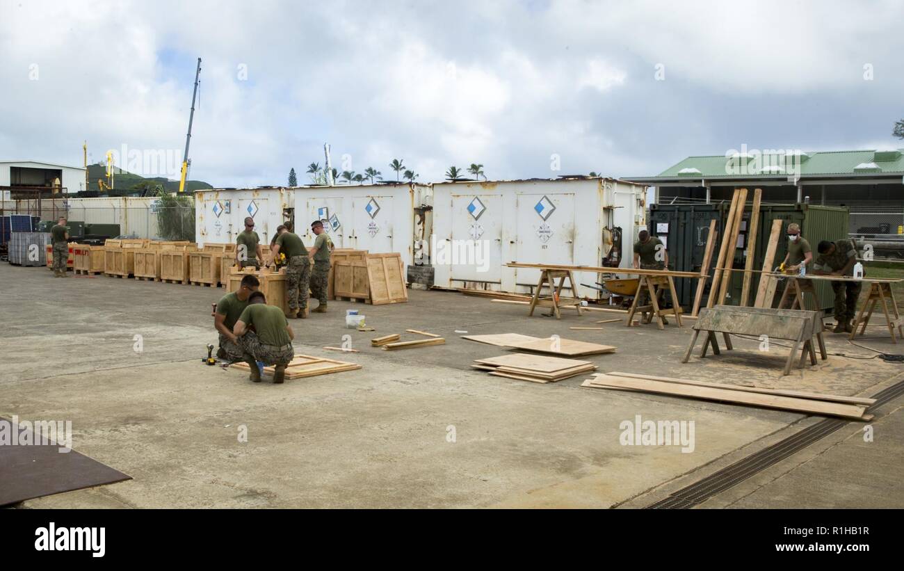 U.S. Marines with Combat Engineer Platoon, Combat Assault Company, 3rd ...