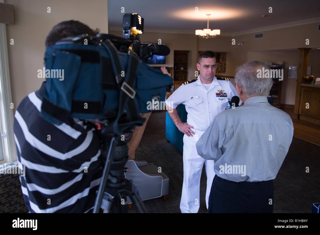 SPRINGFIELD, Mass. (September, 20 2018) Sy Becker, news anchor for WWLP ...