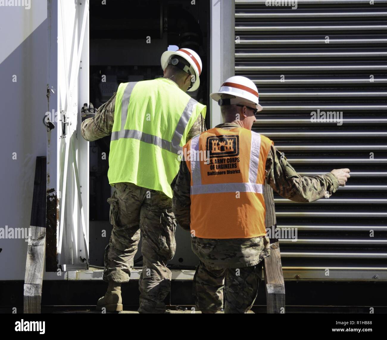 The Corps’ temporary emergency power team, working alongside FEMA in ...
