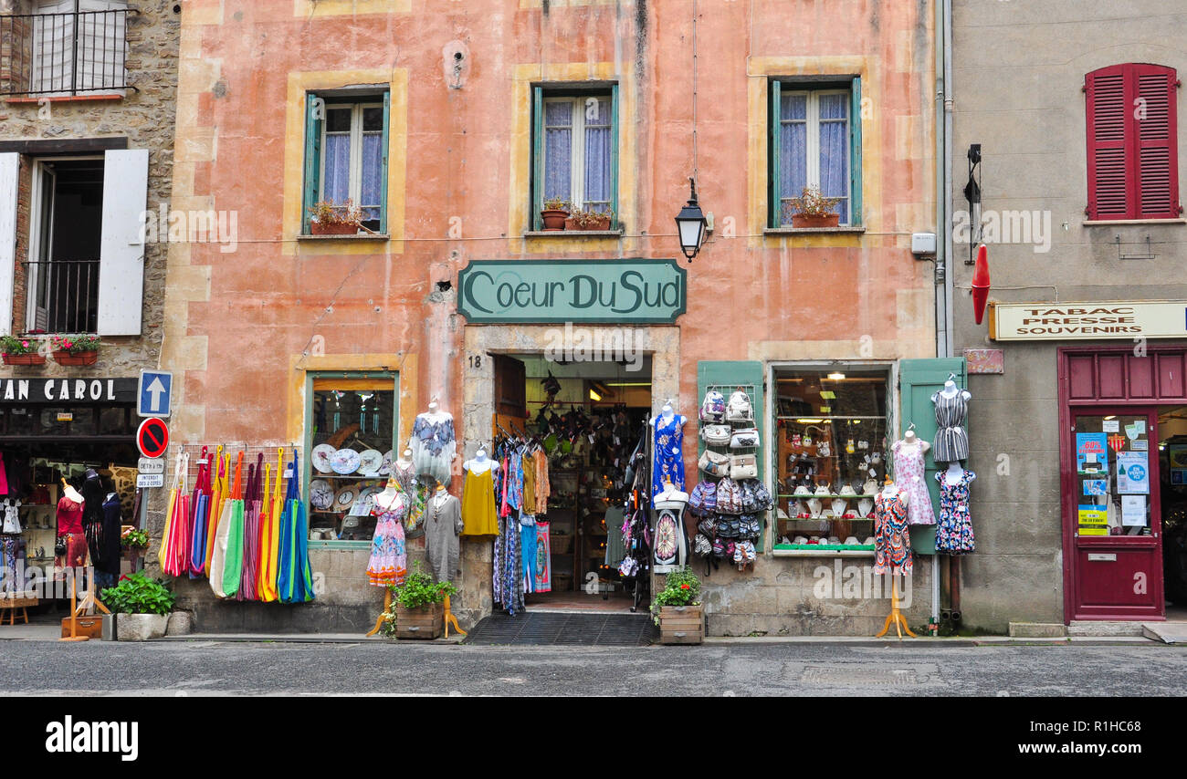 French clothes shop france hi-res stock photography and images - Alamy