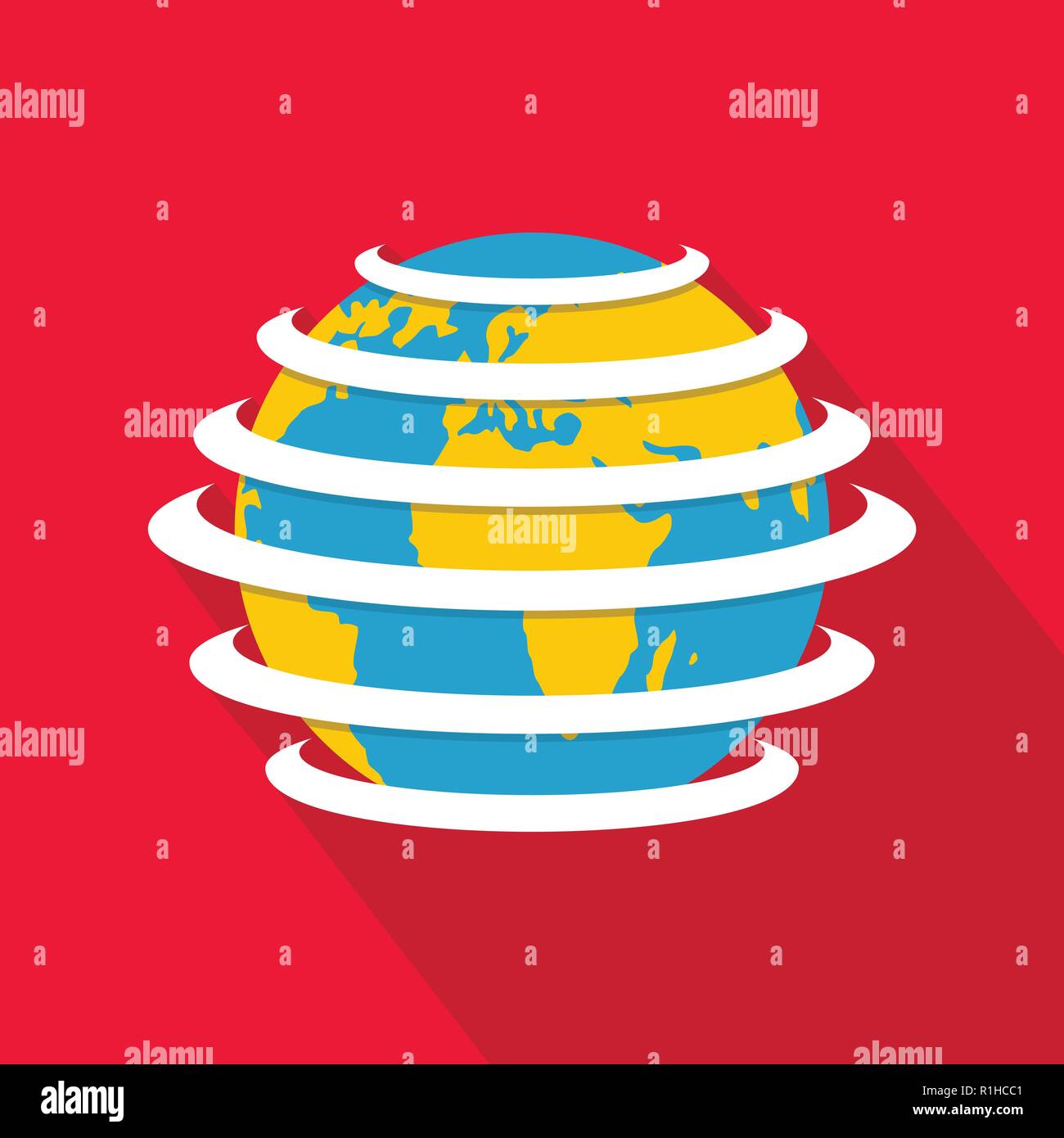 World icon. Flat illustration of world vector icon for web Stock Vector ...