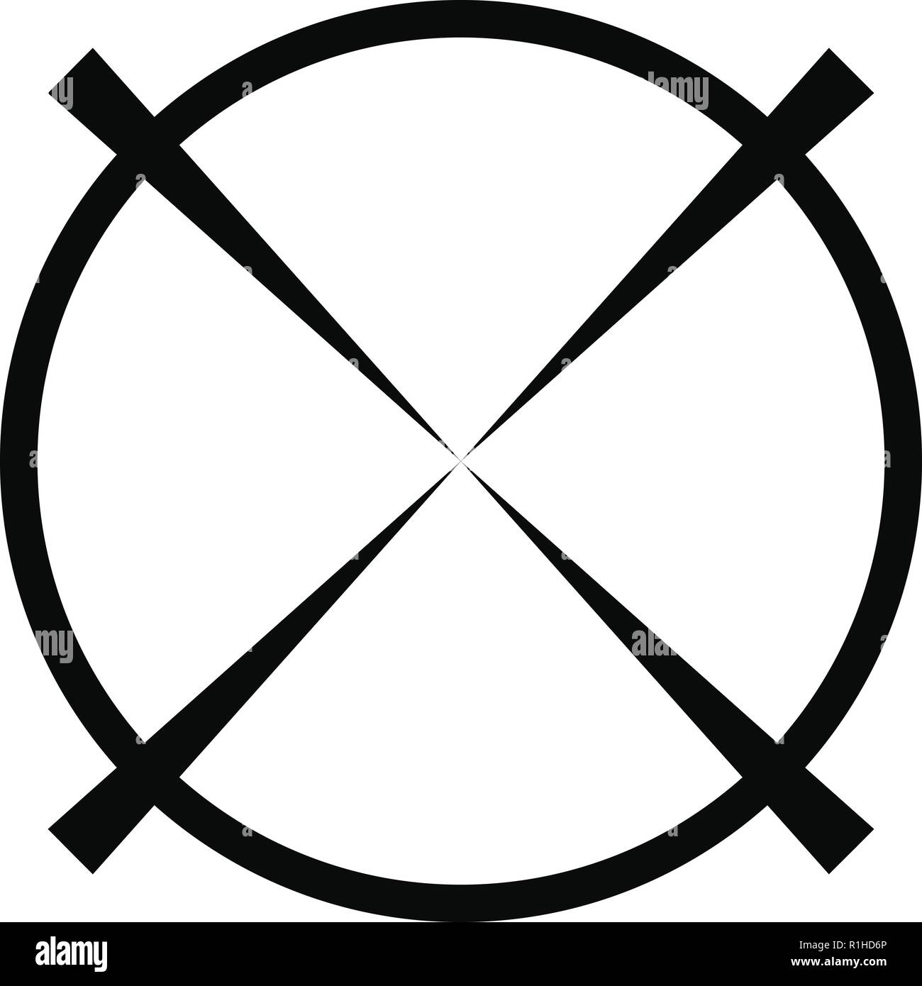 Military radar icon. Simple illustration of military radar vector icon ...