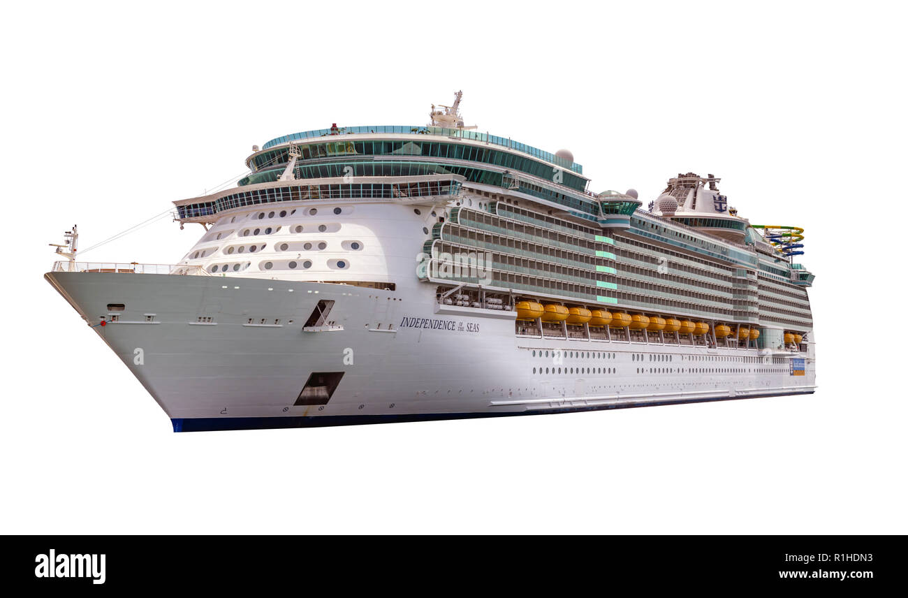 Royal caribbean ship Cut Out Stock Images & Pictures - Alamy
