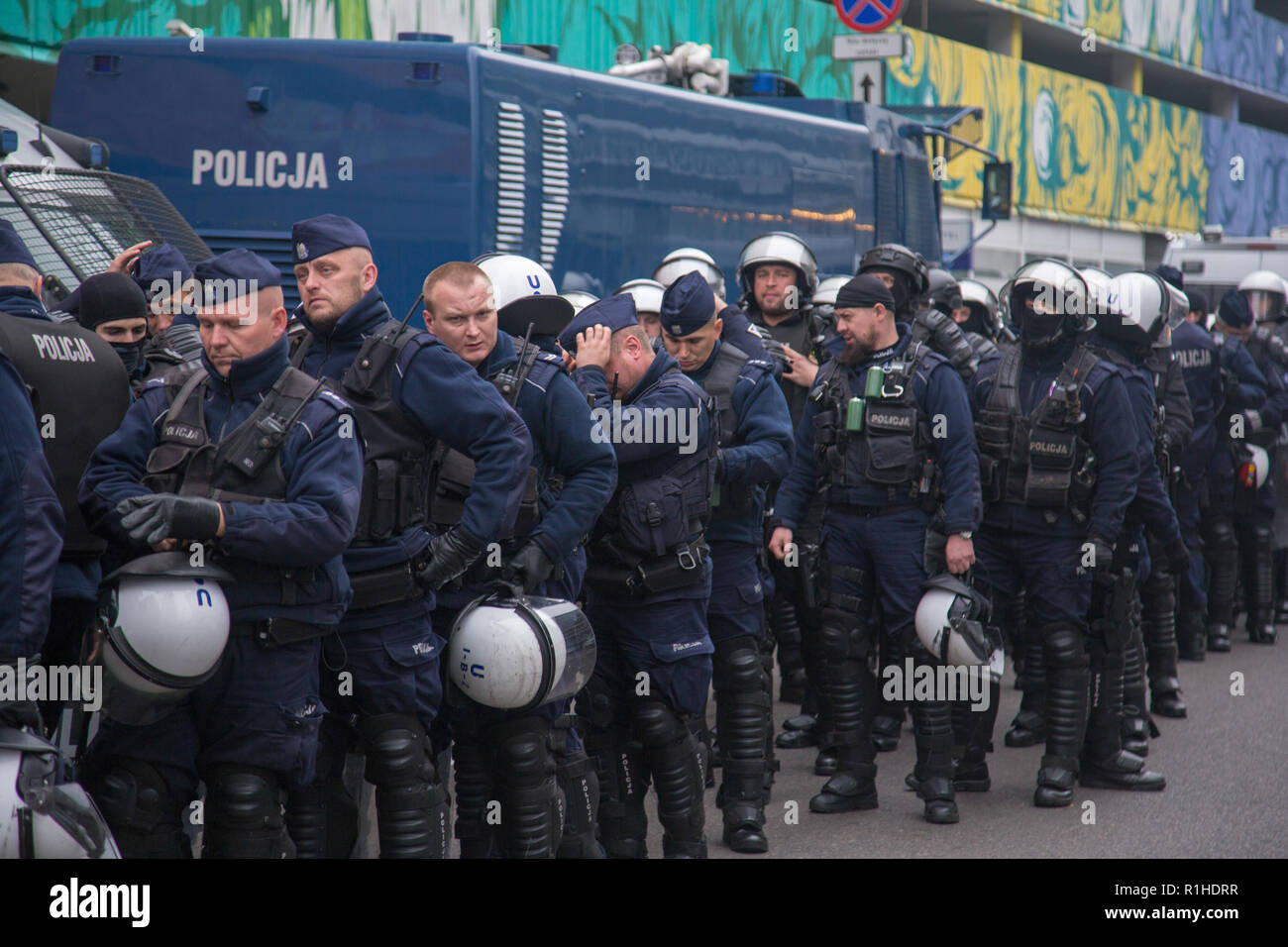 Warsaw, Poland, 11 November 2018: Celebrations of Polish Independence ...