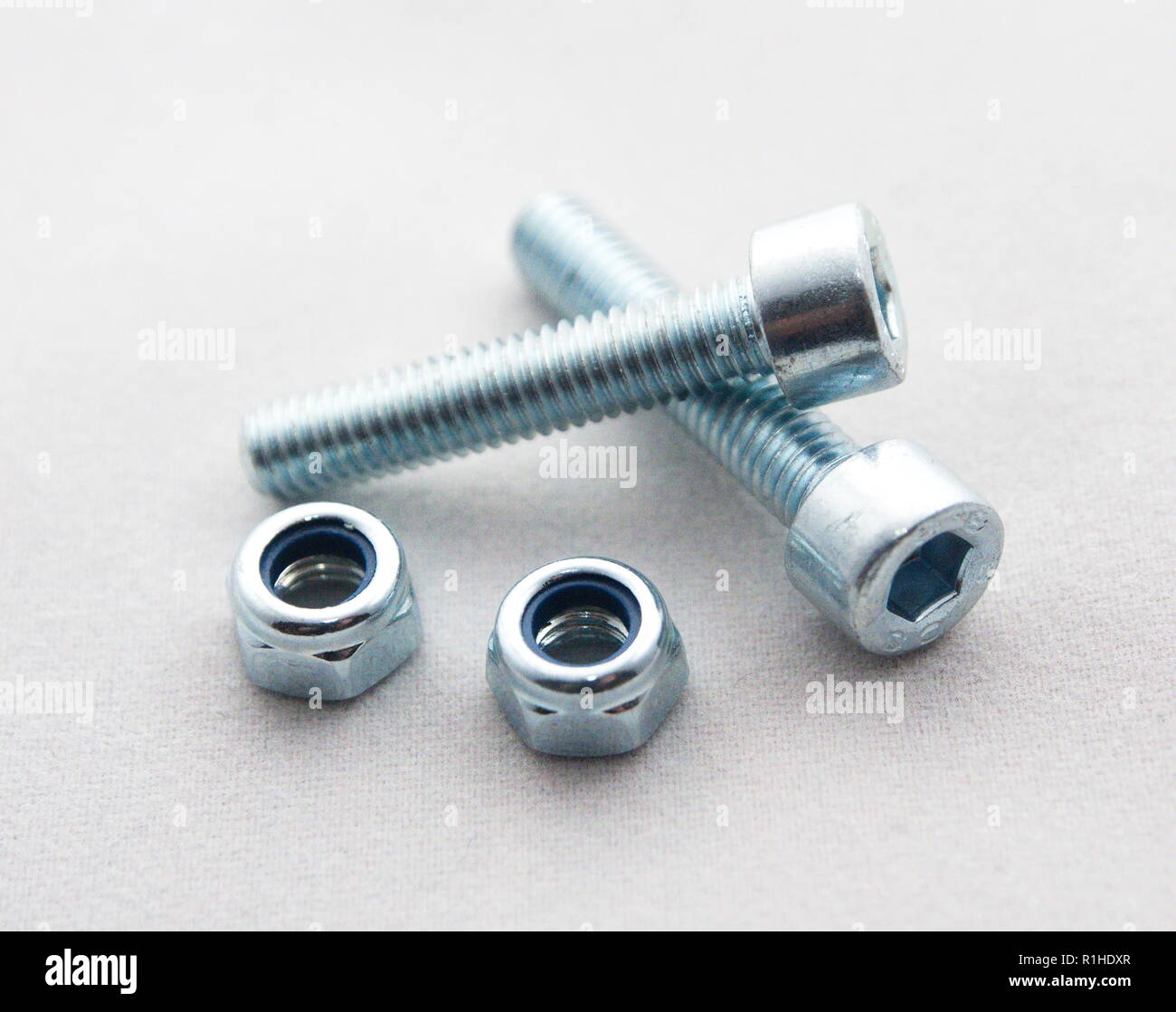 Bolts and nuts Stock Photo - Alamy