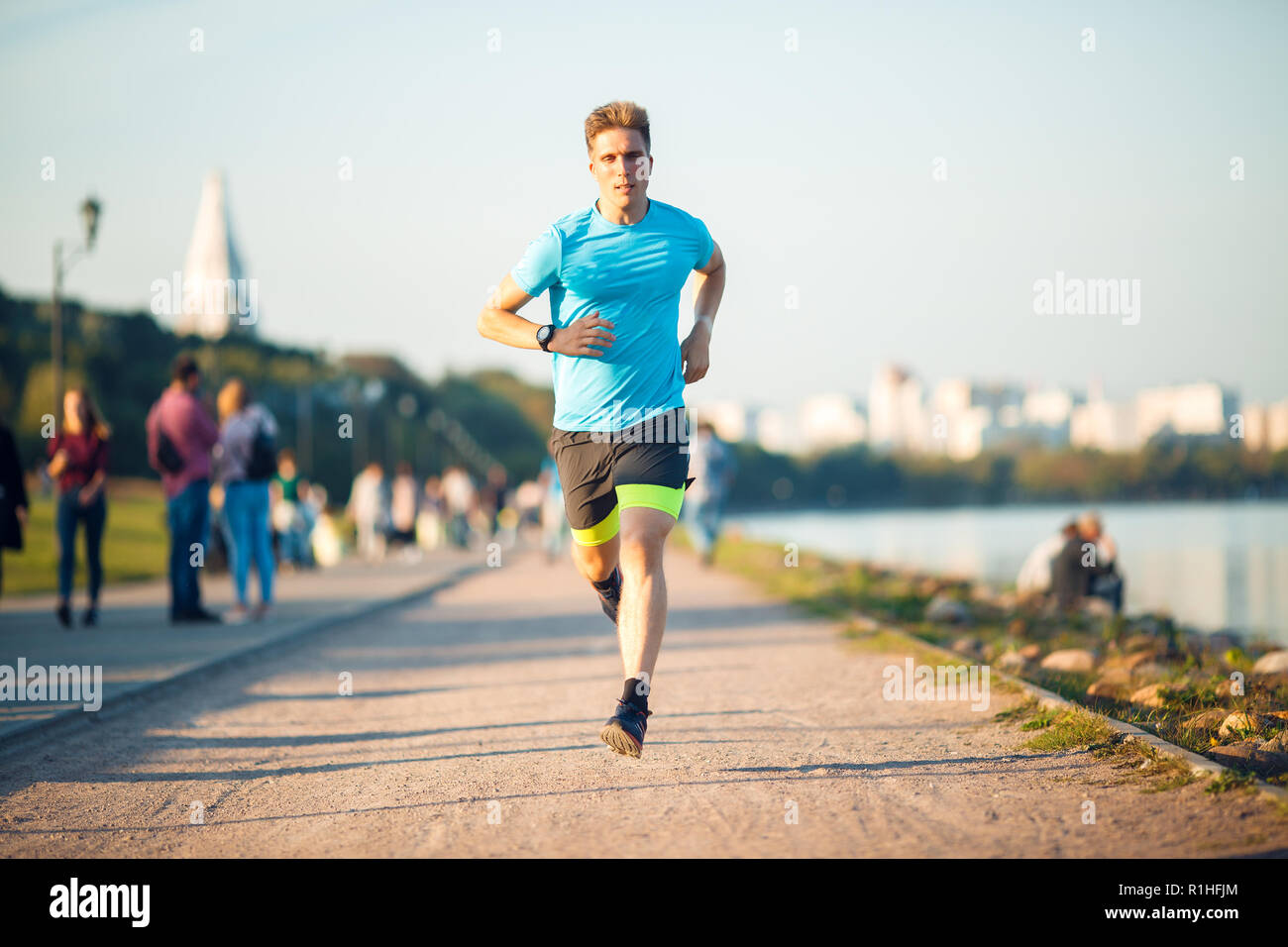 Dynamic photo young athletic hi-res stock photography and images - Alamy