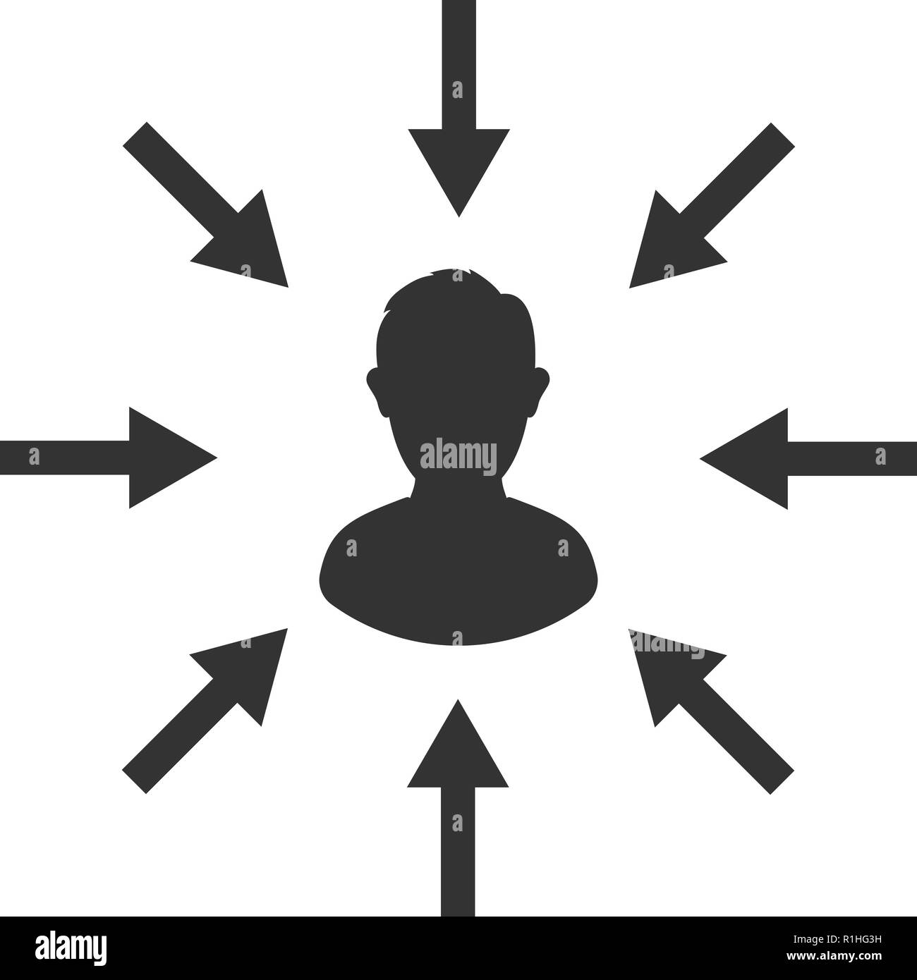 Human centric vector vectors hi-res stock photography and images - Alamy