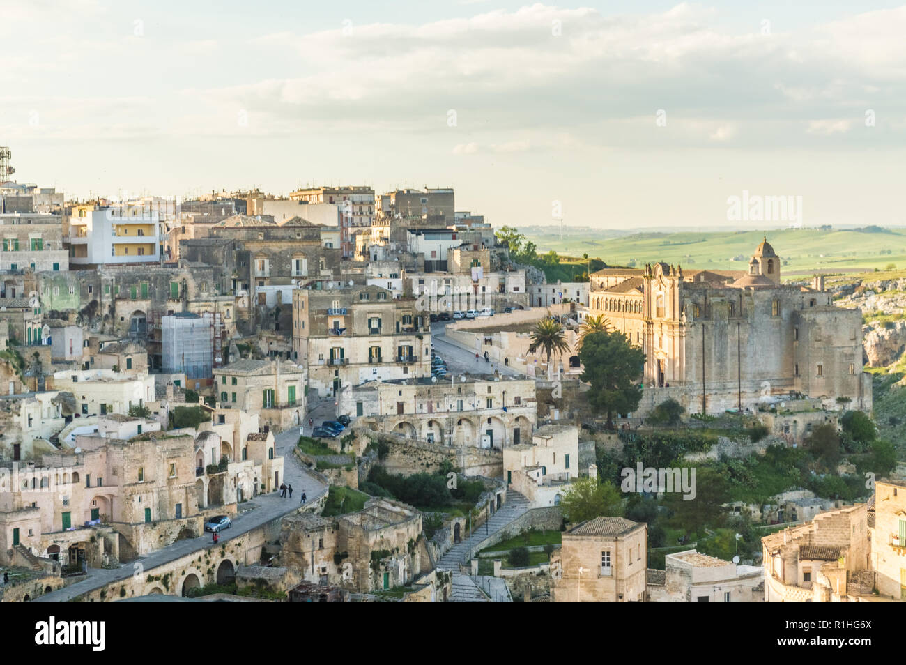 The Sassi di Matera, beautiful ancient stone town in Basilicata ...