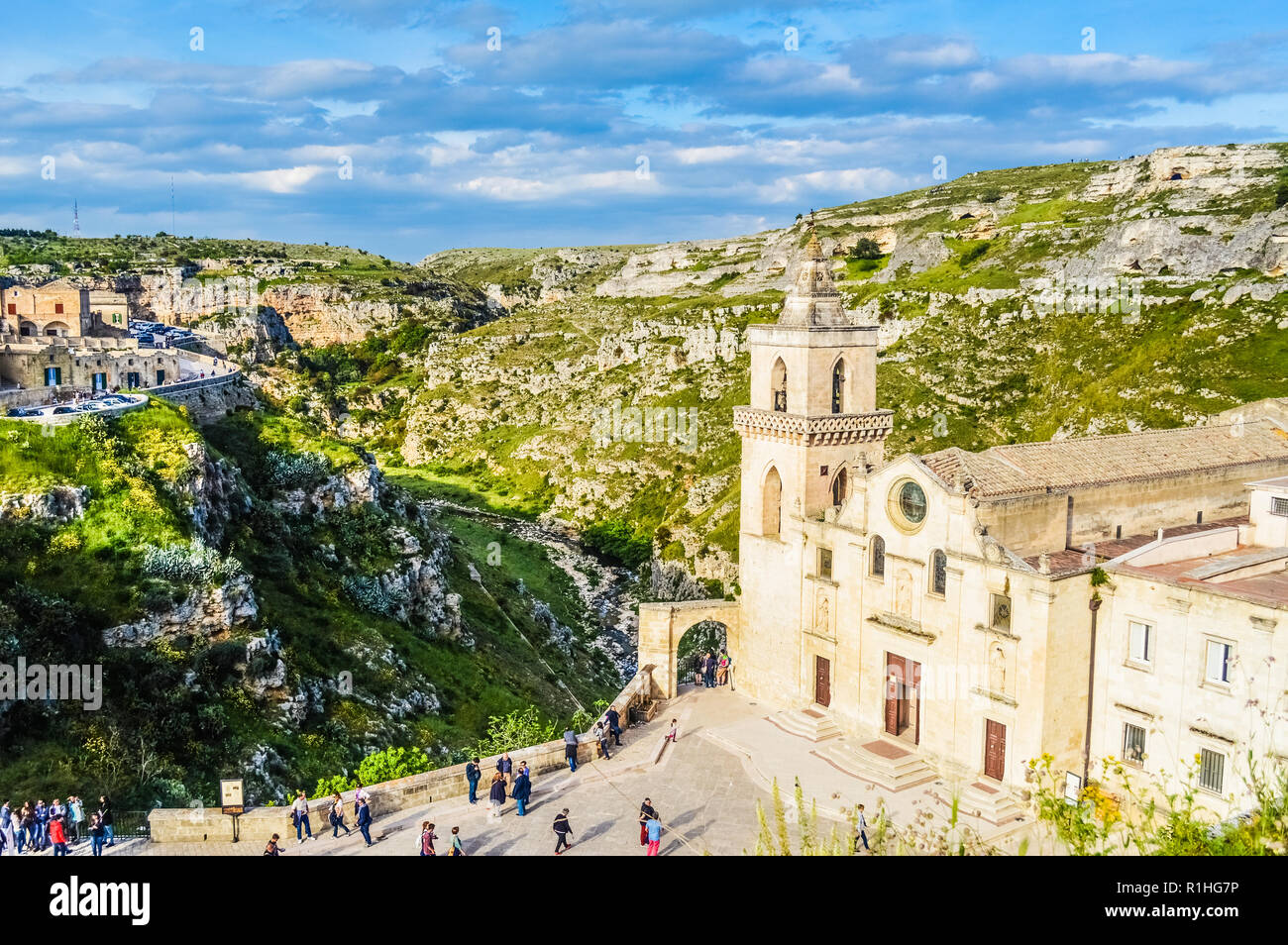 The Sassi di Matera, beautiful ancient stone town in Basilicata ...