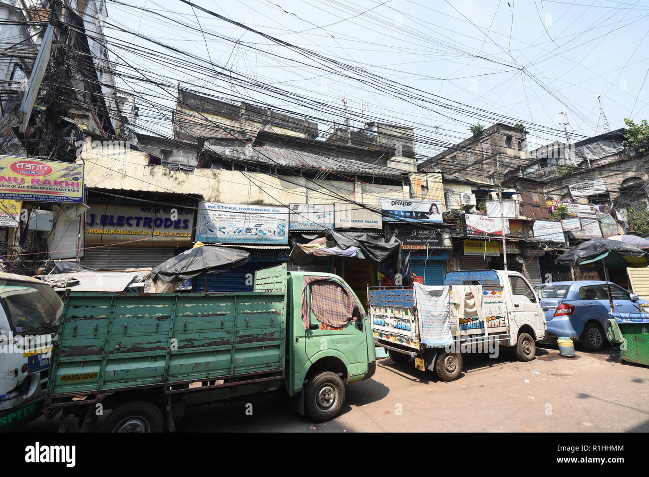 89 Netaji Subhas road, Burrabazar, Kolkata, India Stock Photo - Alamy