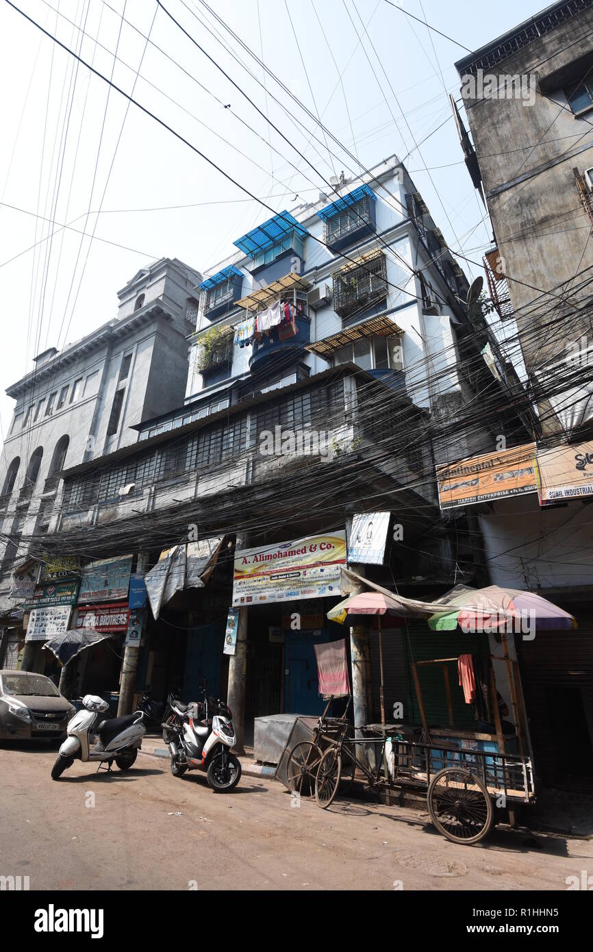 75 Netaji Subhas road, Burrabazar, Kolkata, India Stock Photo - Alamy