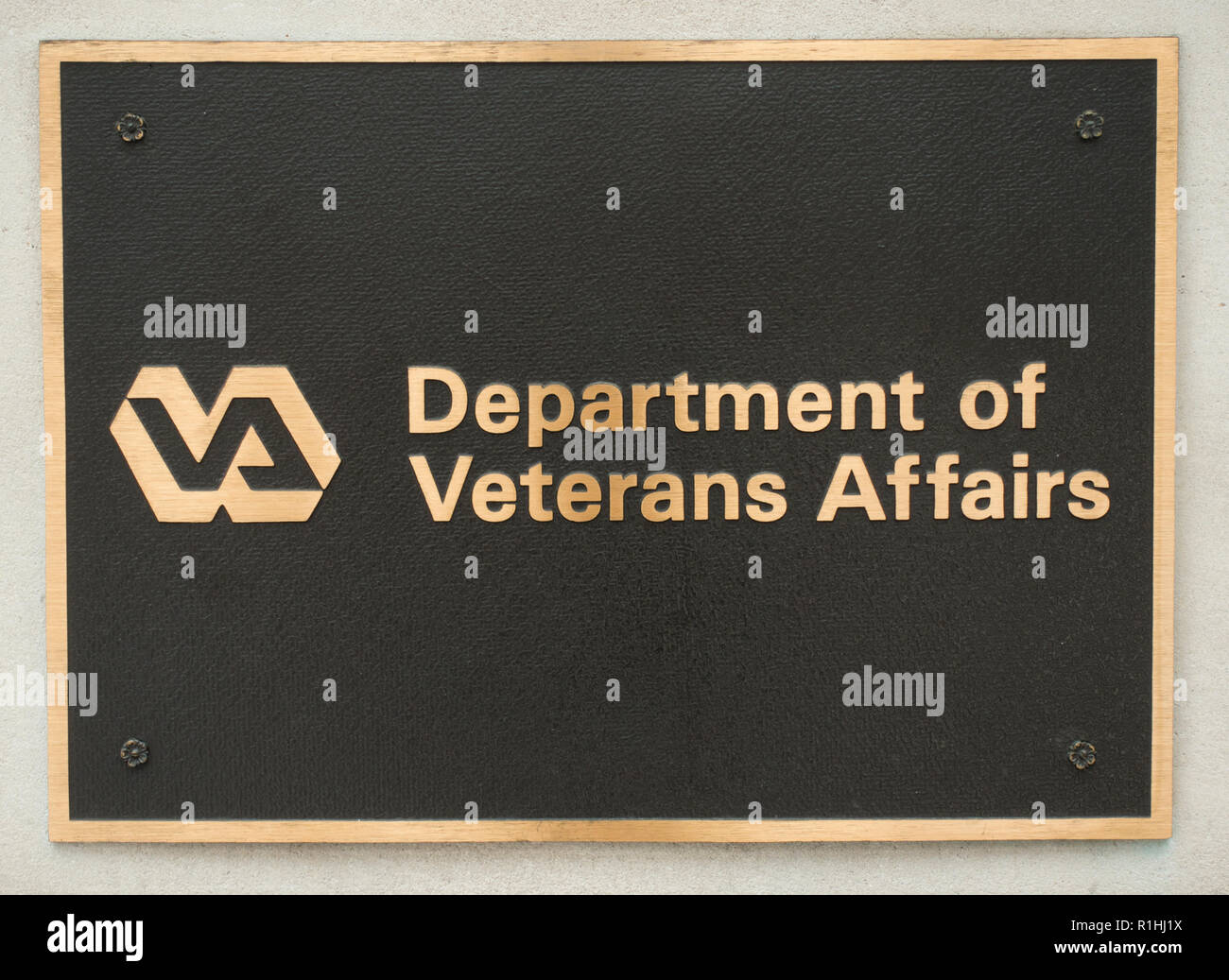 Department of veterans affairs sign hi-res stock photography and images ...