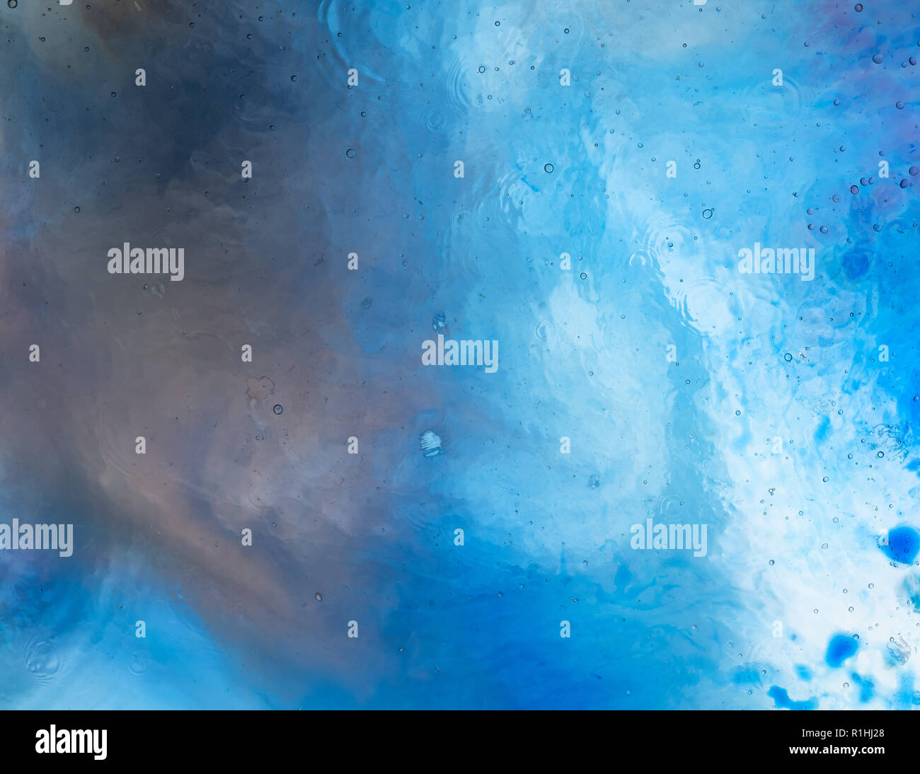 Paint splatter bubbles background hi-res stock photography and images ...