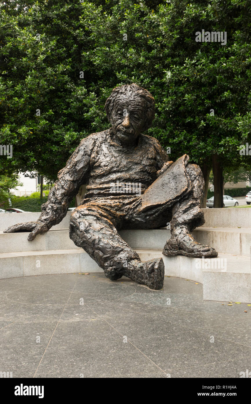 Albert Einstein Memorial Washington DC Stock Photo - Alamy