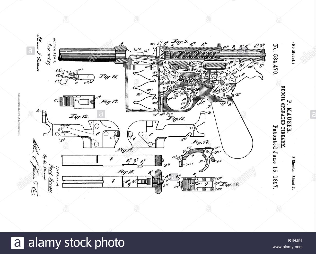 Automatic Pistol 7.65 High Resolution Stock Photography and Images - Alamy