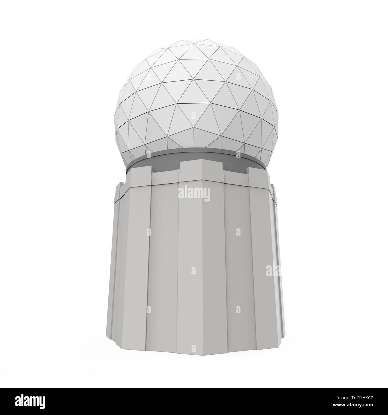 Radar dome sphere hi-res stock photography and images - Alamy