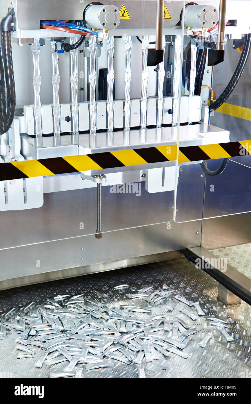 Plastic food packaging machine hi-res stock photography and images - Alamy