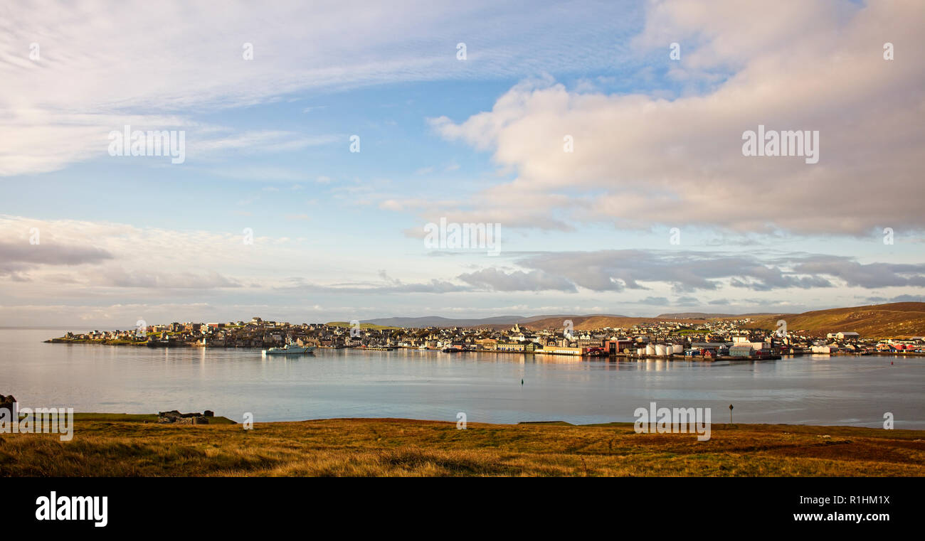 Lerwick harbour hi-res stock photography and images - Alamy