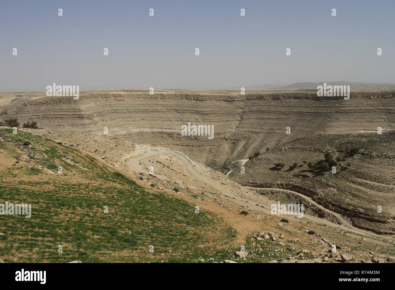 Jordan, countryside between aqaba and amman Stock Photo - Alamy