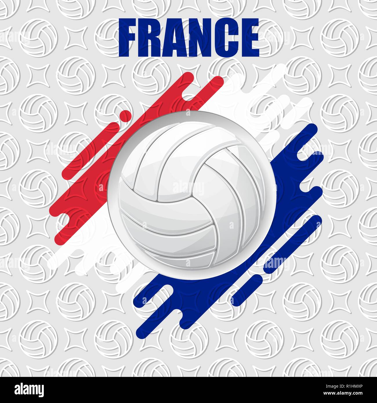 Volleyball symbol hi-res stock photography and images - Alamy