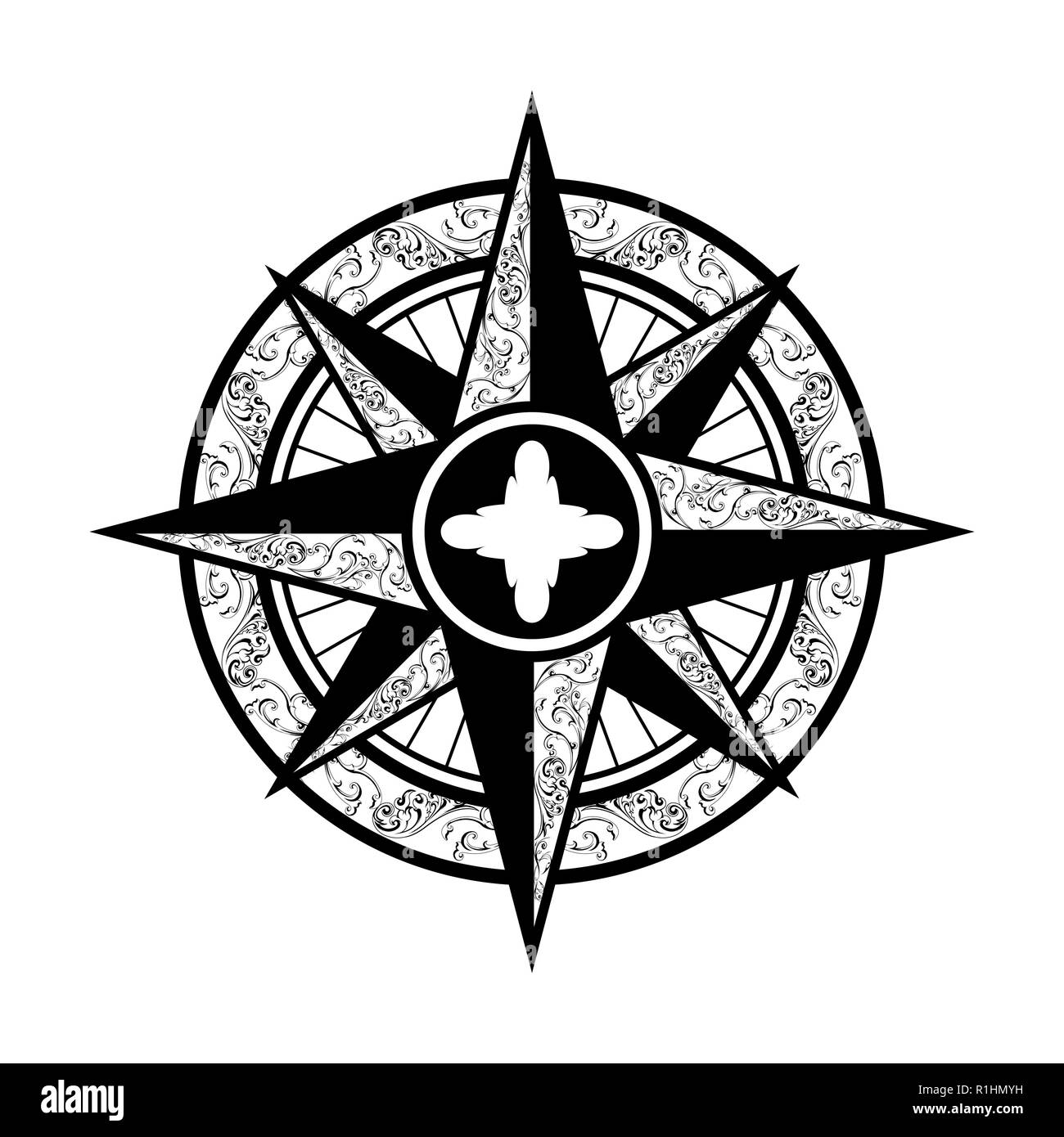 Rose windrose hi-res stock photography and images - Alamy