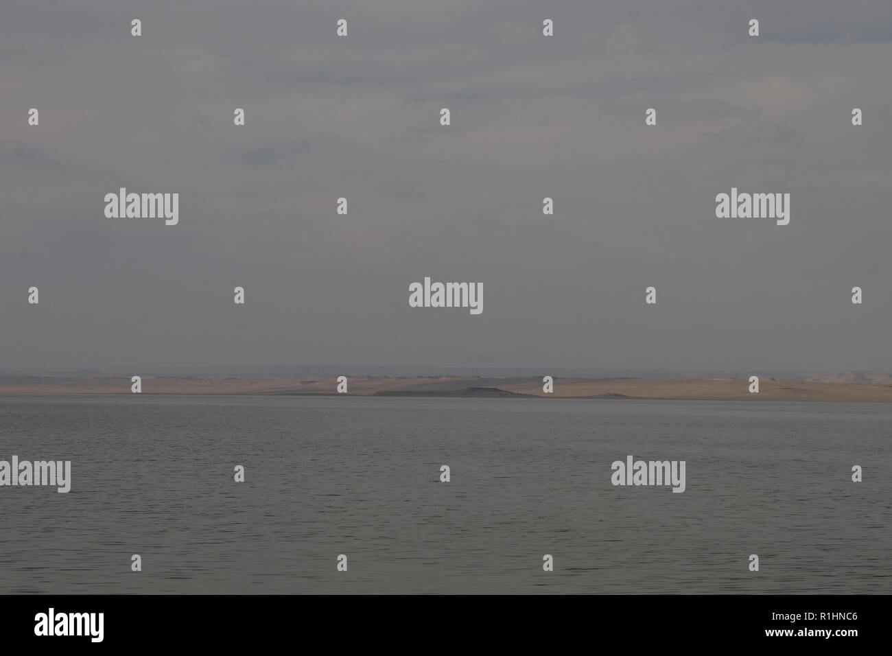 Qarun Lake plateaux Stock Photo - Alamy