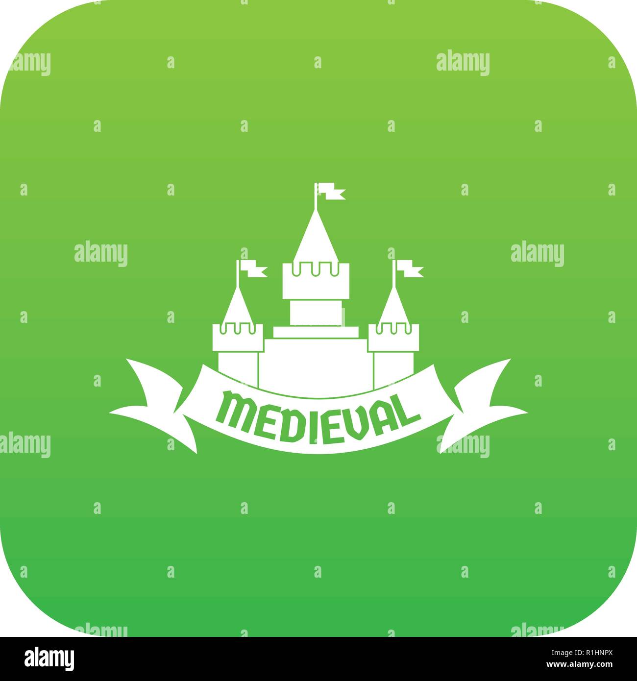 Dark castle logo history hi-res stock photography and images - Alamy