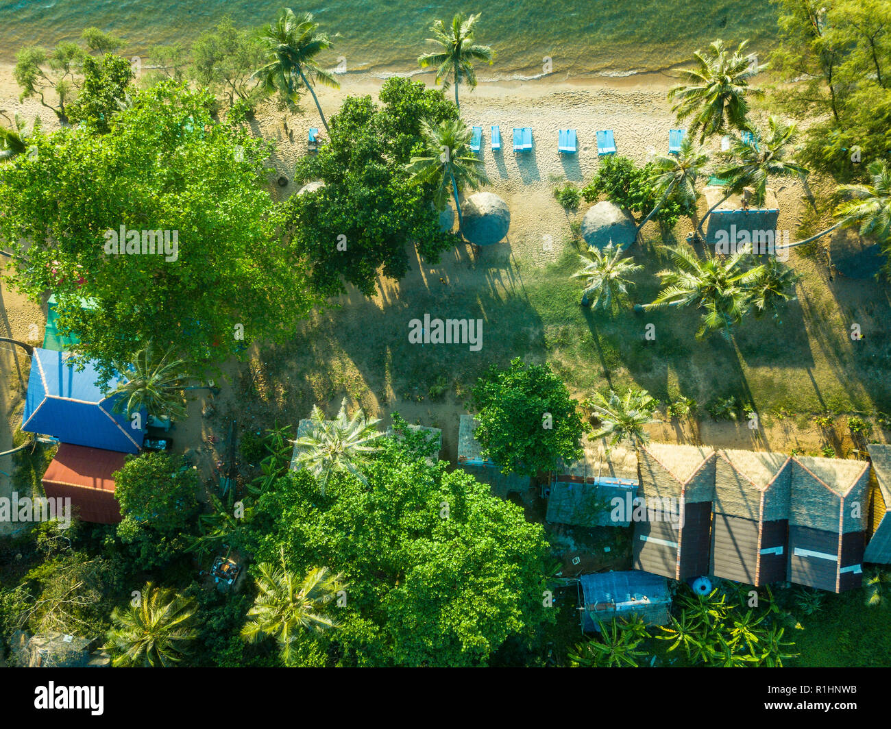 Aerial of blue sea hi-res stock photography and images - Alamy