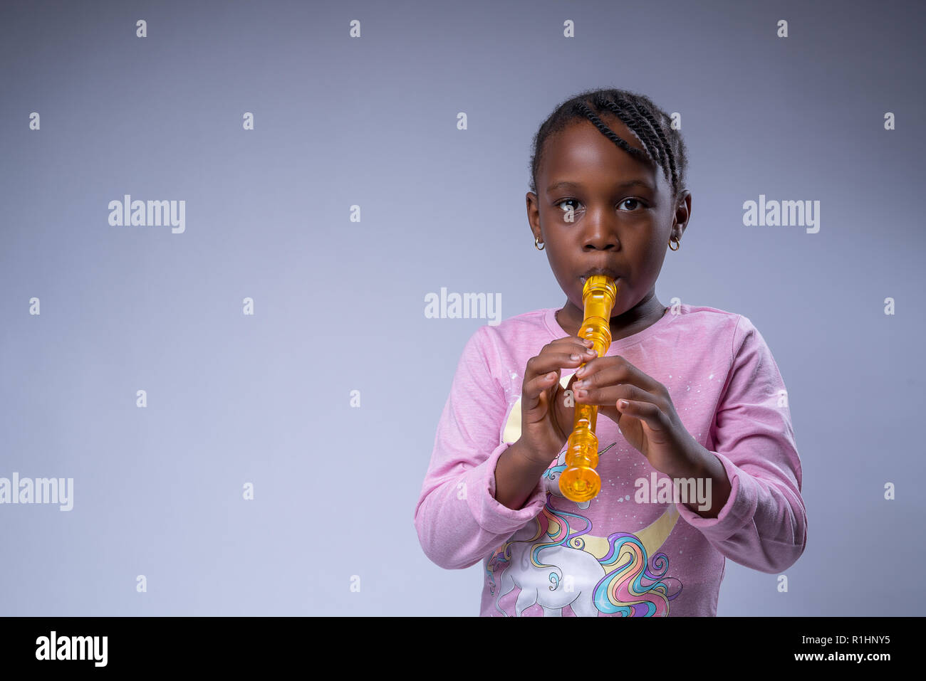 Girl recorder school hi-res stock photography and images - Alamy