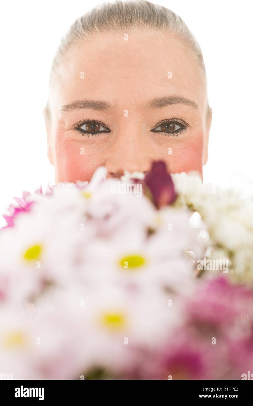 Dahlia Pretty Woman High Resolution Stock Photography and Images - Alamy