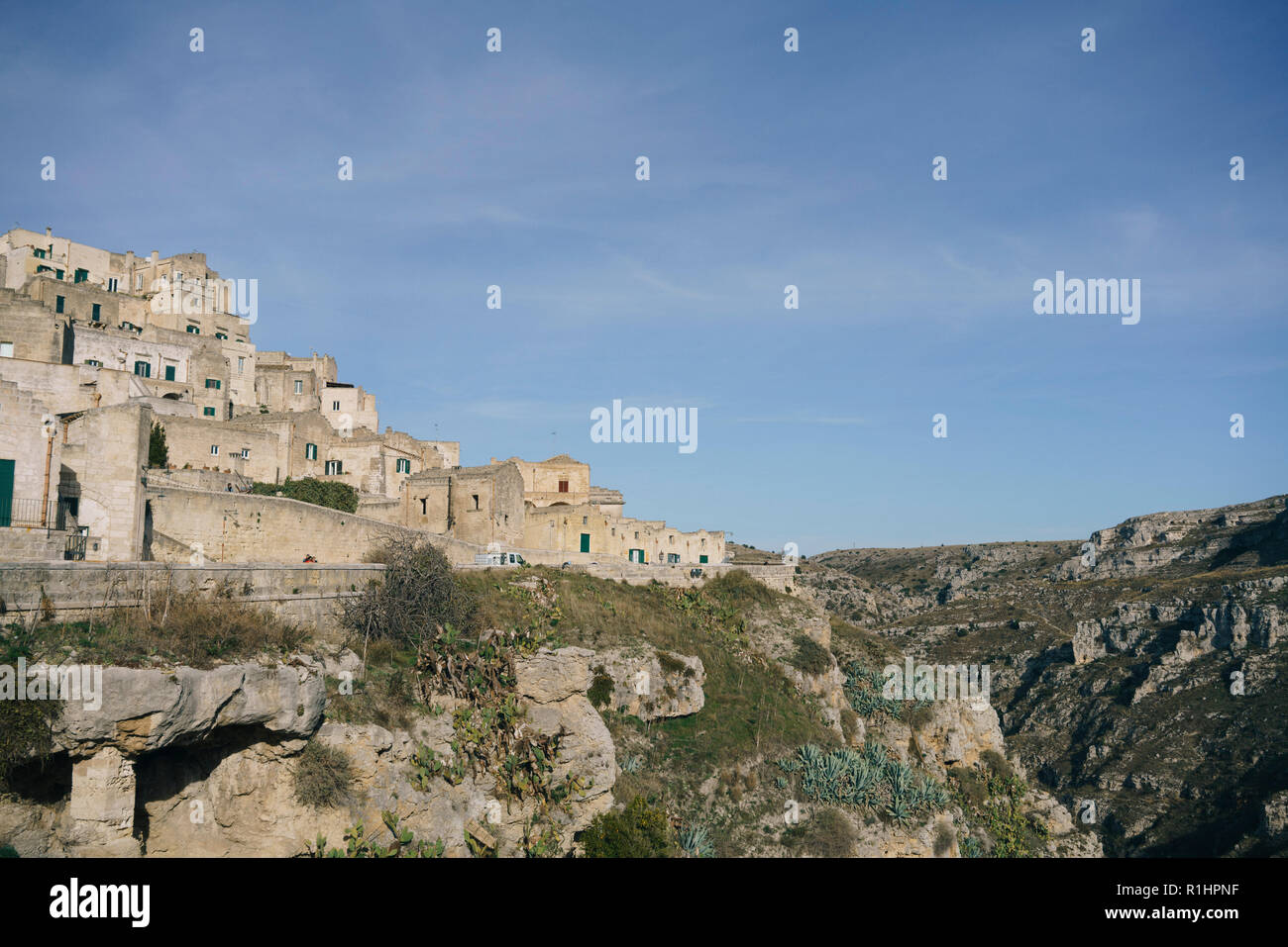 The Sassi of Matera. The world's third oldest city having been ...
